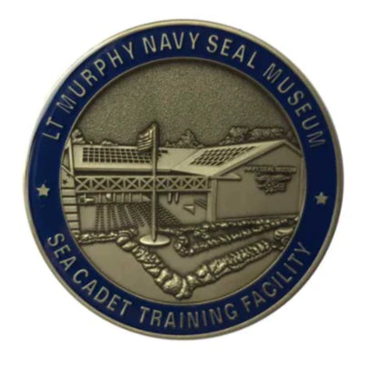 Challenge Coin Murph Museum Inaugural - LT Michael P. Murphy Navy SEAL ...