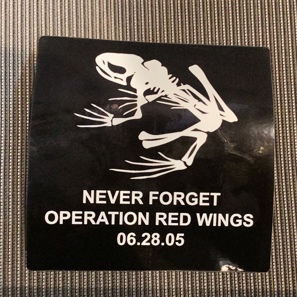 Never Forget Bumper Sticker donation - LT Michael P. Murphy Navy SEAL ...